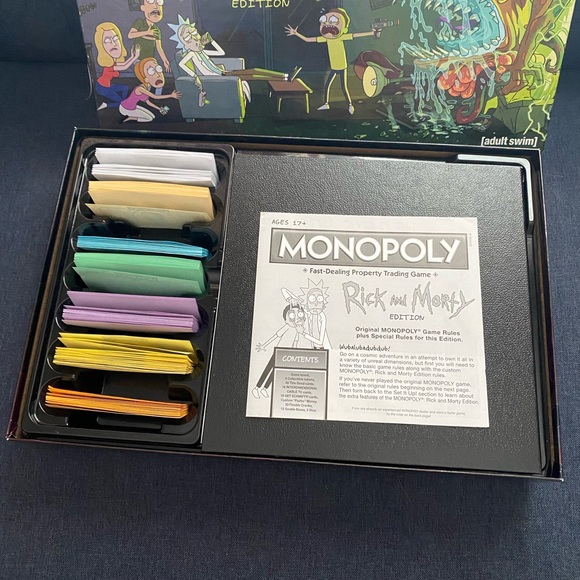 Games | Rick And Morty Monopoly Board Game | Poshmark